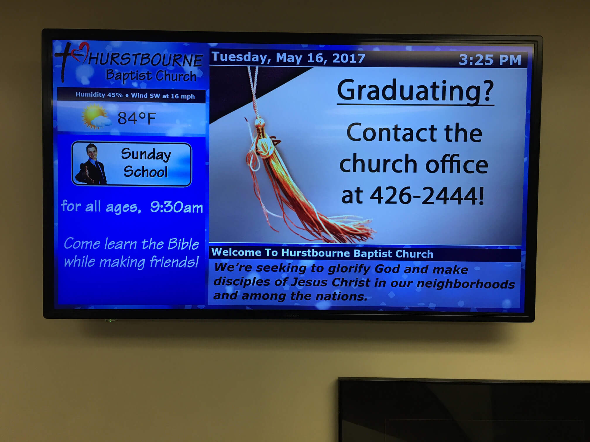 Digital Signage for Churches & Religious Venues | Rise Vision